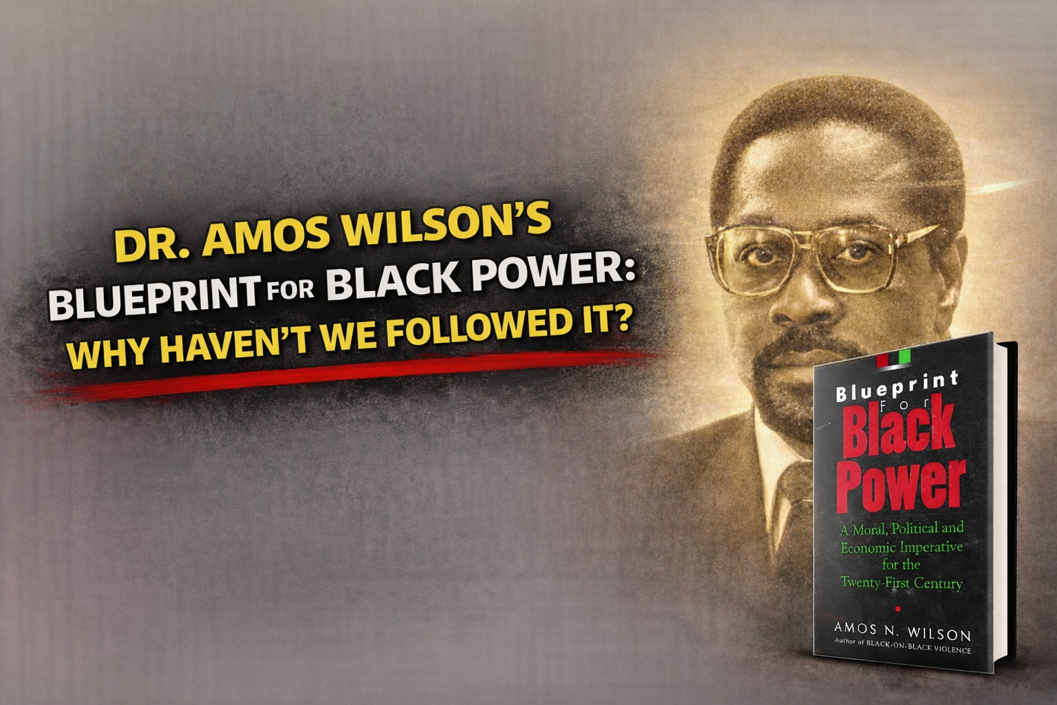 Black Power Is Not A Feeling: What Amos Wilson Got Right—and Today’s ...